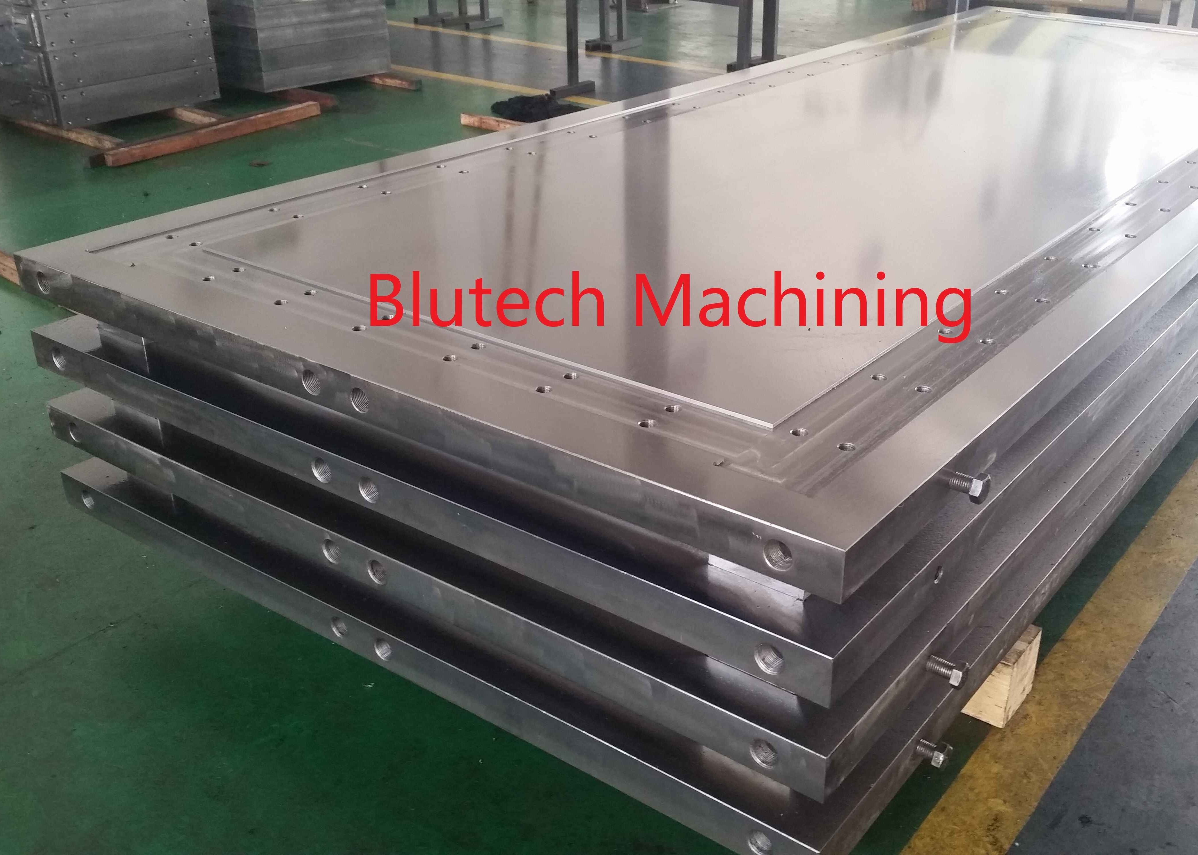 Steel Electric Heated Platens For Polyvinyl Chloride Mica Bakelite Plates