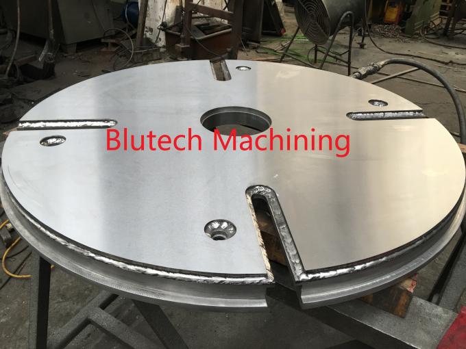 Fabricated Solid Drilled Hot Press Platen For Tire Curing Press