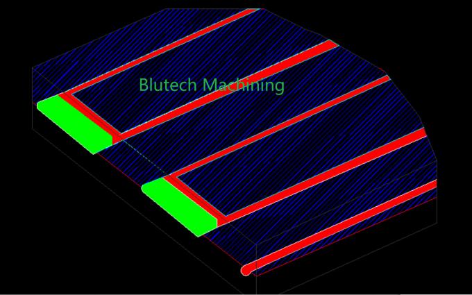 Automotive Industry Bolster Plate , Steel T Slot Plate For Hydraulic ...