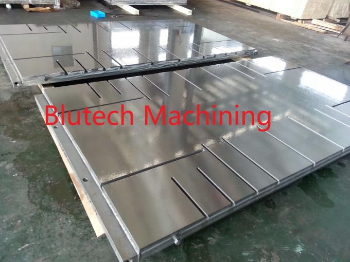 Automotive Industry Bolster Plate , Steel T Slot Plate For Hydraulic ...