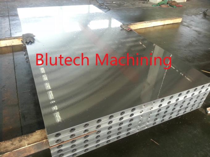 Solid Drilled Electric Heated Platens For Veneer Laminates Paper ...