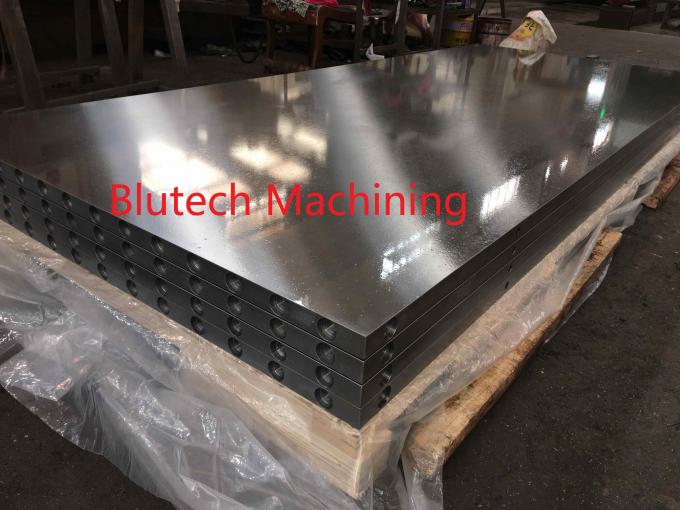 Solid Drilled Electric Heated Platens For Veneer Laminates Paper ...