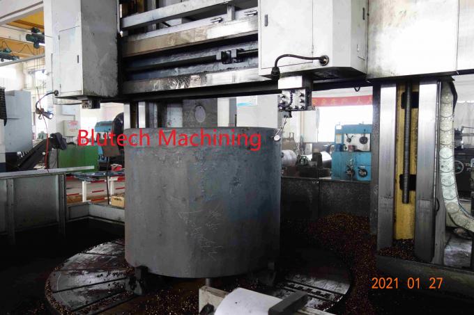 Chrome Plating Single Action Cylinder For Hydraulic Elastoforming Press
