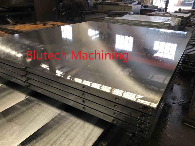 Hydraulic Hot Press Plate For Rubber Tiles Recycled Materials